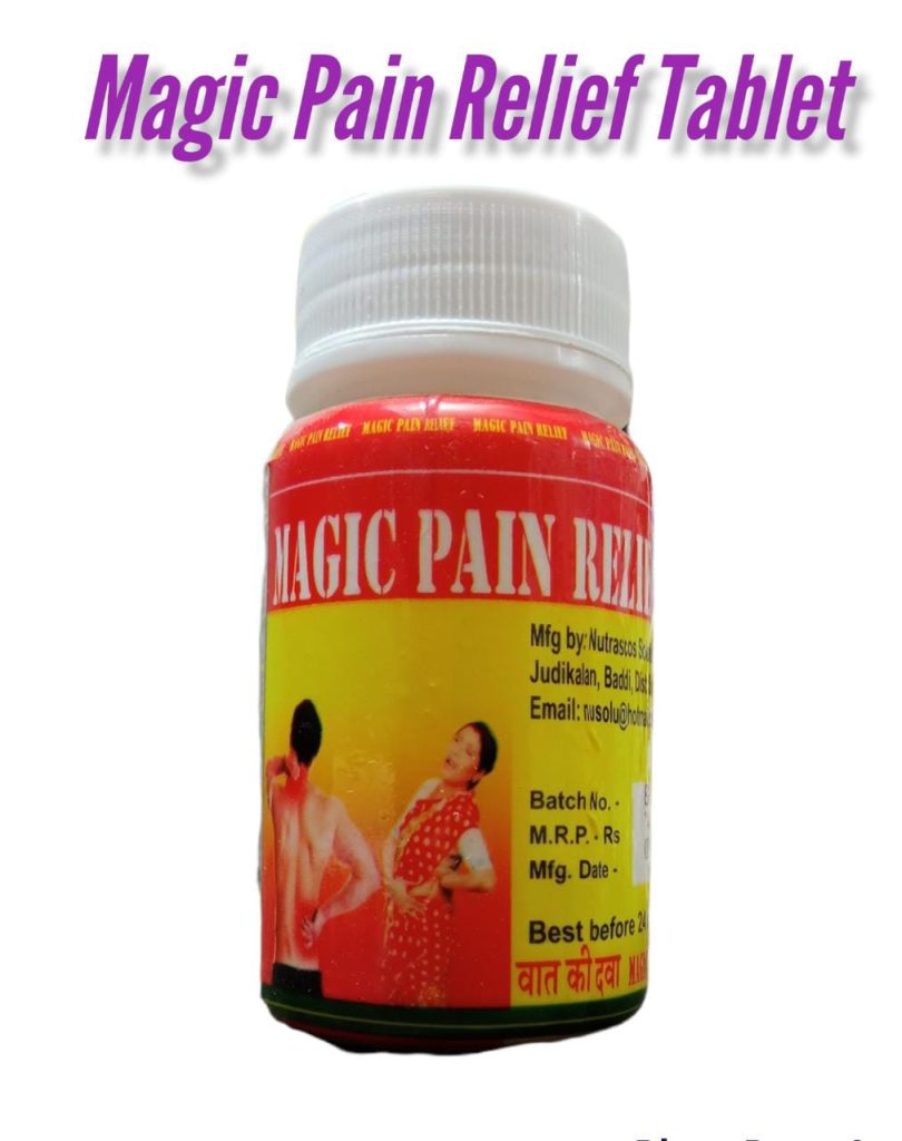 Magic Pain Relief Tablet_60pc - New Herbal Zone